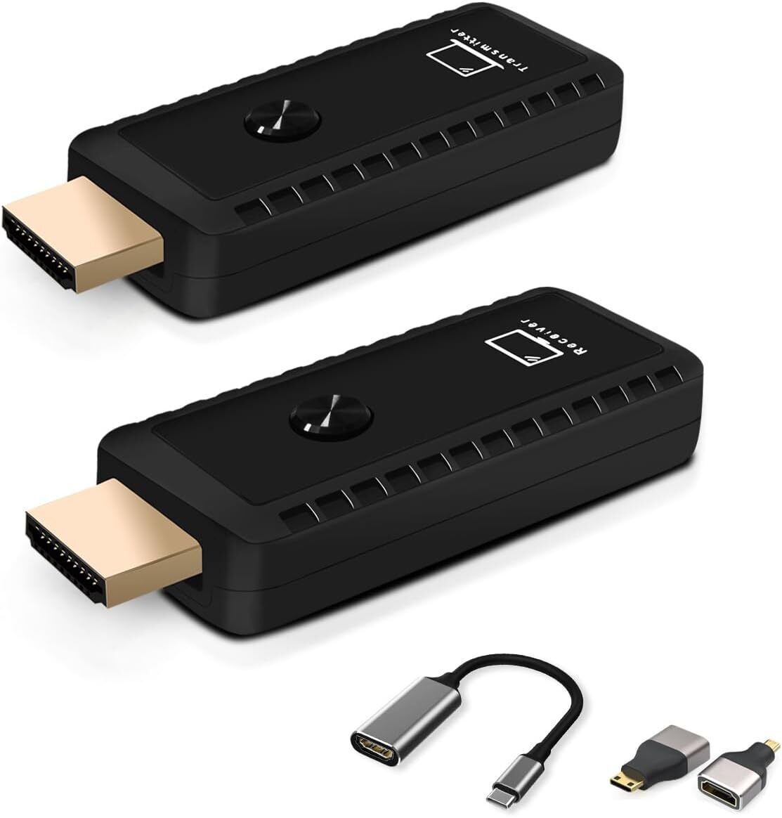 30m Wireless HDMI Transmiter Receiver 1080P Display Dongle Extender AV ...