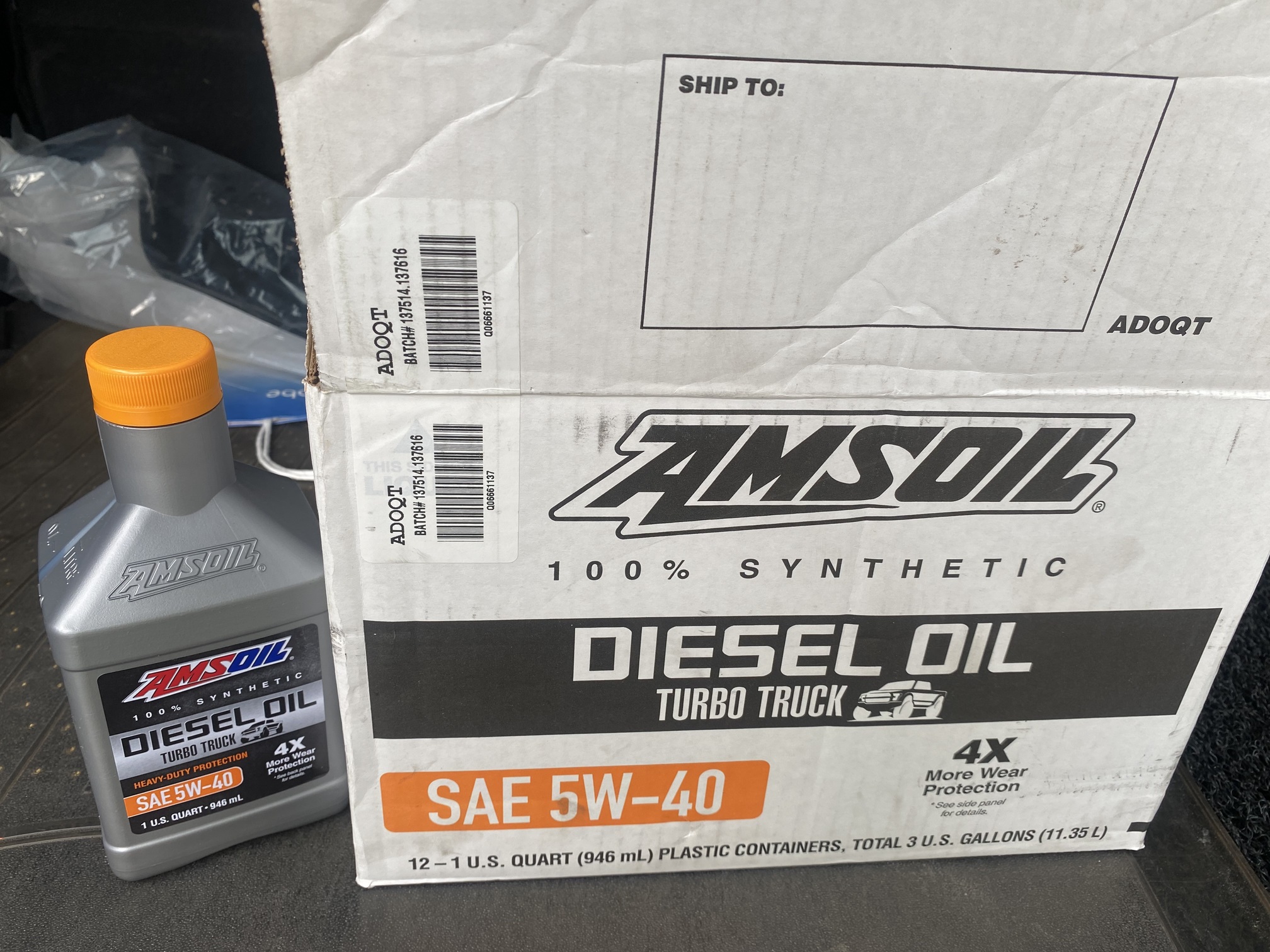 Amsoil Diesel Oil 5W-40 Fully Synthetic | Lazada PH