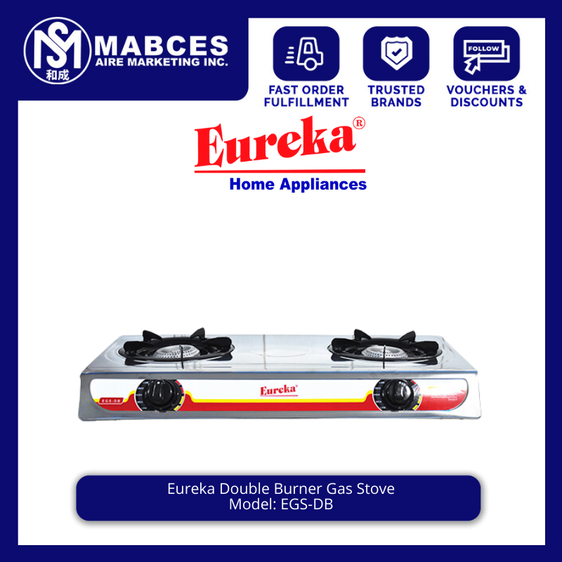 Eureka Double Burner Gas Stove EGS-DB | Lazada PH