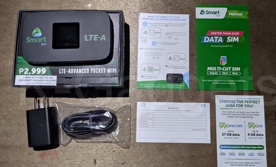 MODEL ZTE MF971RS Smart 4G LTE - ADVANCE POCKET WIFI / NEW / FREE SMART ...