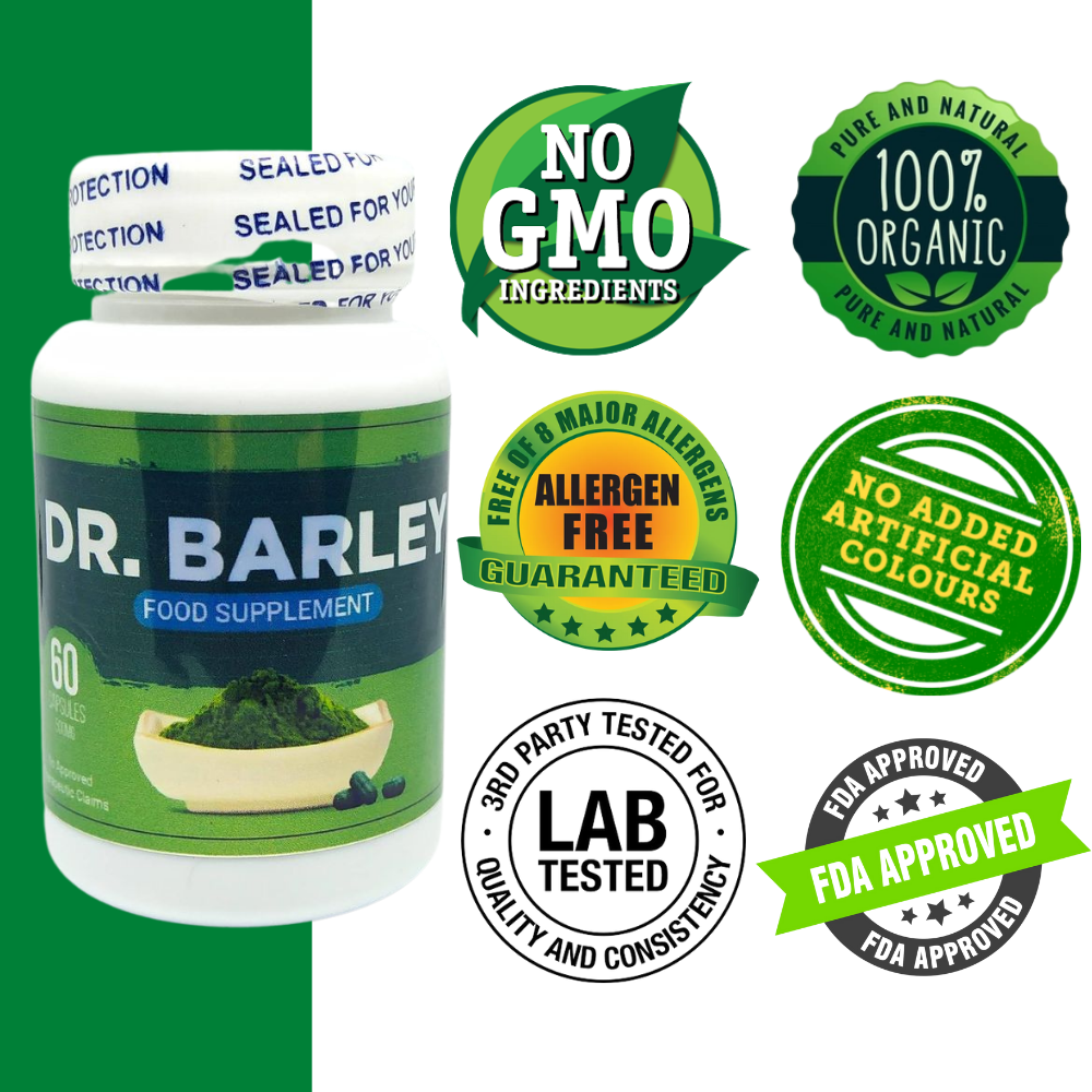 Bestseller Original Pure Organic Doctor Barley Grass capsule 500mg Food ...