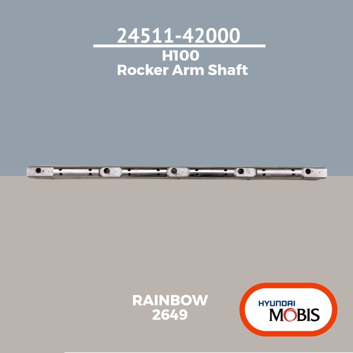 2451142000 Rocker Arm Shaft for HYUNDAI H100 [Mobis Original] Part ...