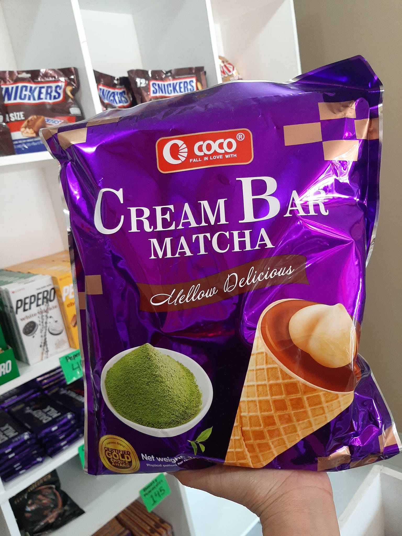 Cream Bars Chocolates COCO | Chocolate, Strawberry, Matcha (300grams ...