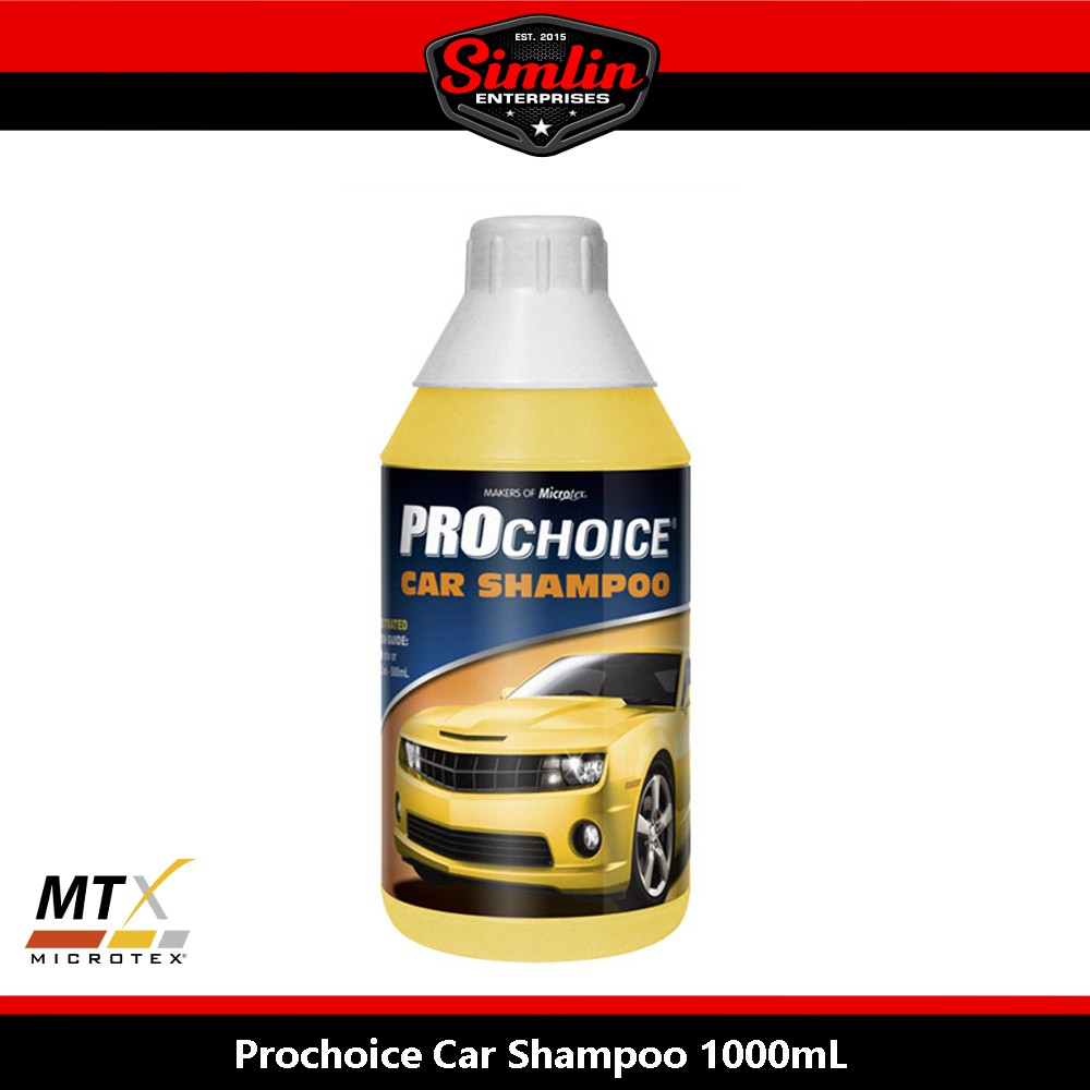 【READY STOCK】 ☞Microtex MTX Prochoice pH Neutral Car Shampoo 1L 1000mL ...
