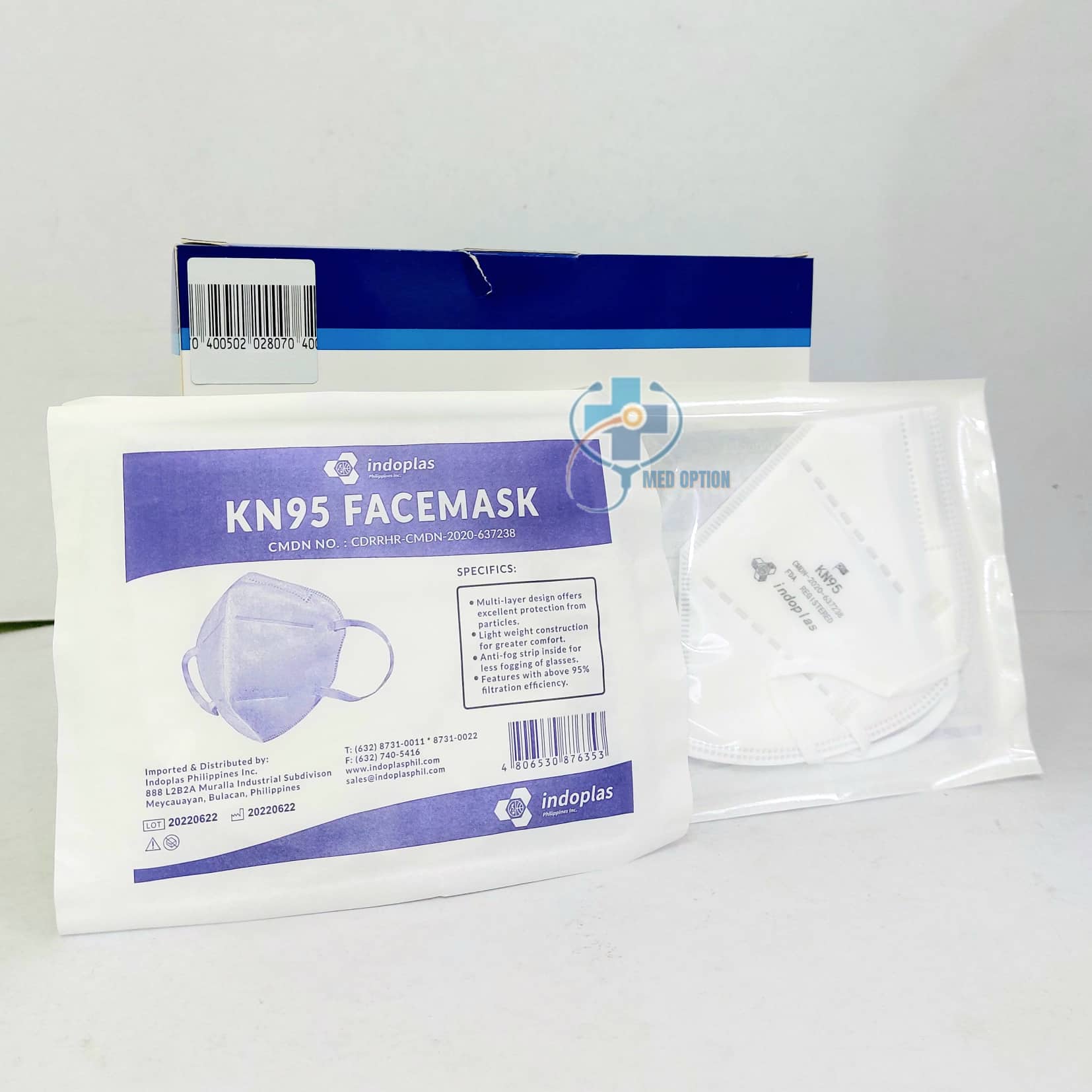 Face Mask KN95 Indoplas 1 Piece | Lazada PH