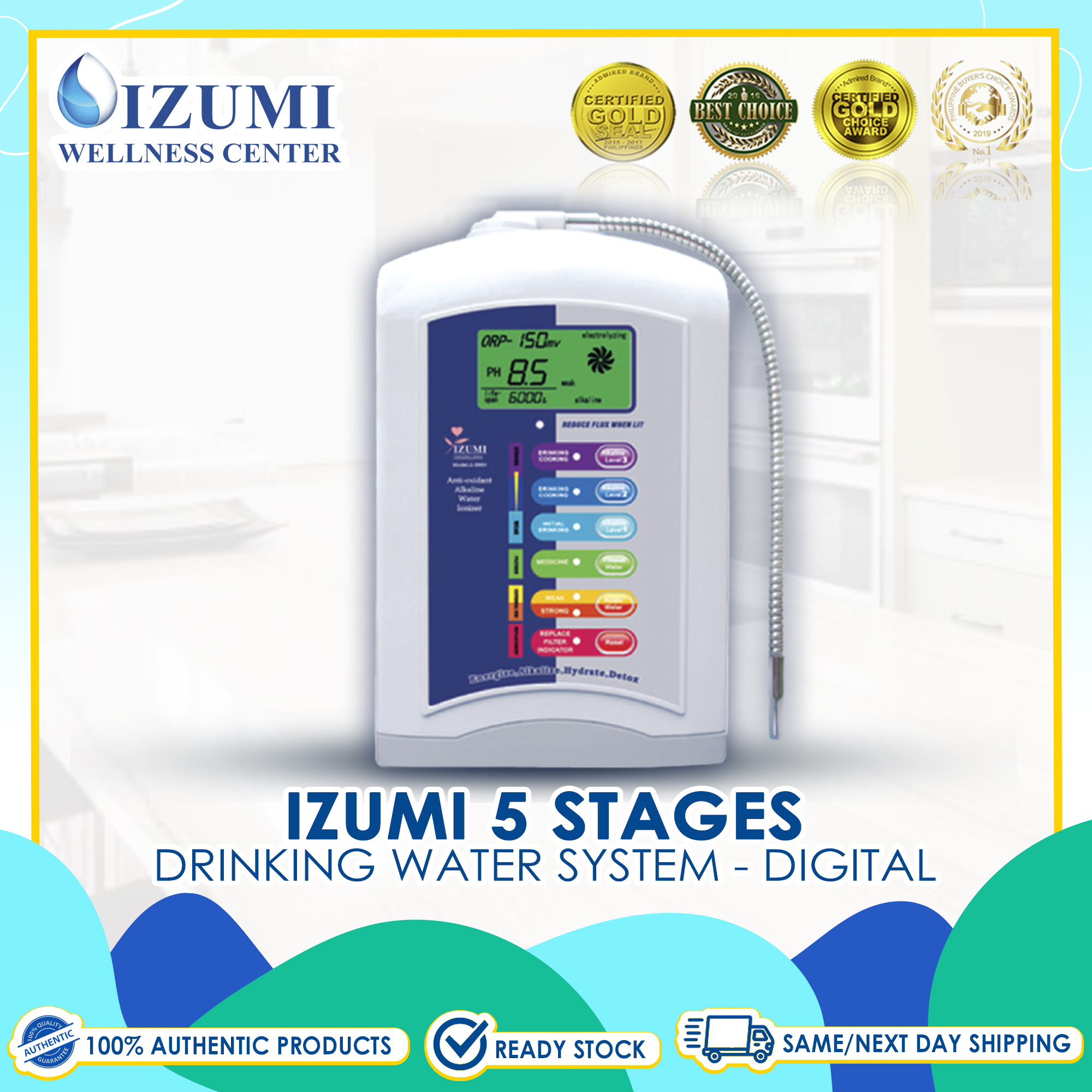 Izumi 5 Stages Drinking Water - Digital | Lazada PH
