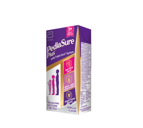 Pediasure Plus Ready to Drink Choco 110ML x 4 For Kids Above 3 Years ...