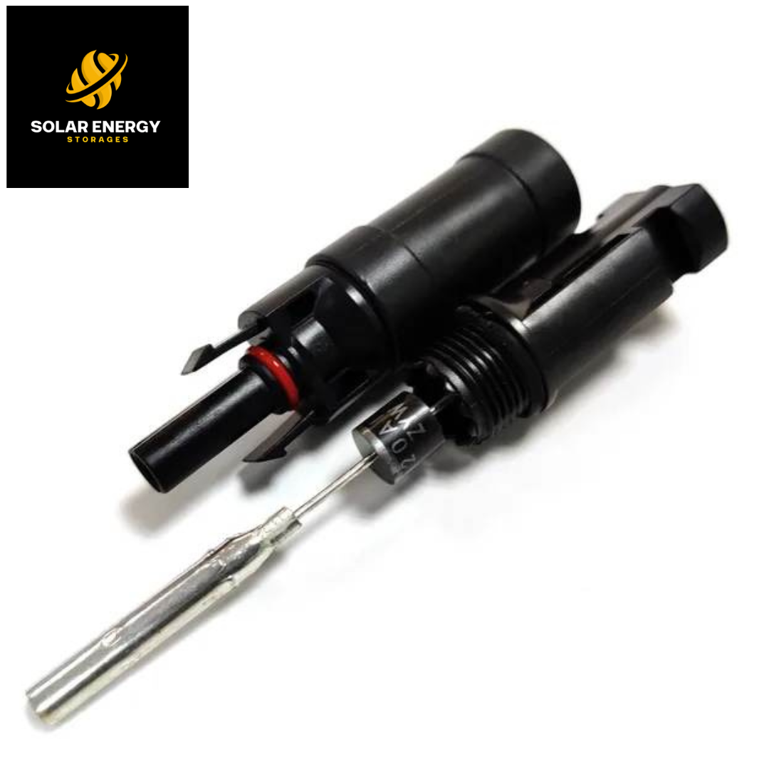 MC4 Fuse Connector 15A 20A 1000V DC Photovoltaic Solar Cable IP67 ...