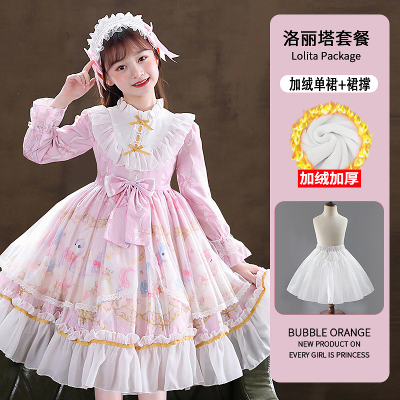 Lolita Girl 2024 New Summer Birthday Princess Dress Baby Lolita Dress Summer Kids' Skirt | Lazada PH