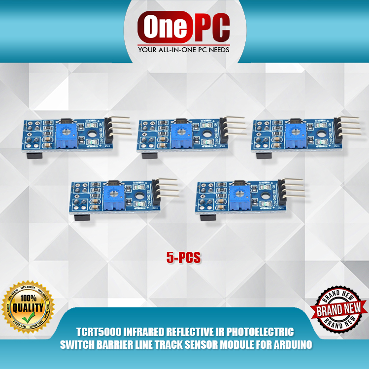 TCRT5000 INFRARED REFLECTIVE IR PHOTOELECTRIC SWITCH BARRIER LINE TRACK ...