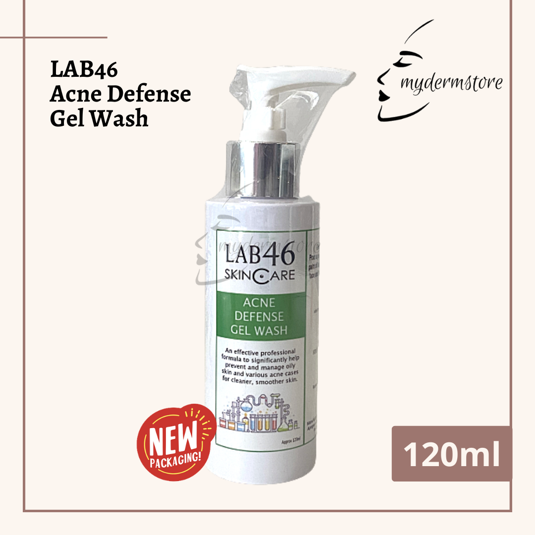 Lab46 Lab 46 Acne Defense Gel Wash 120ml | PREMIUM GRADE DERMATOLOGIST ...