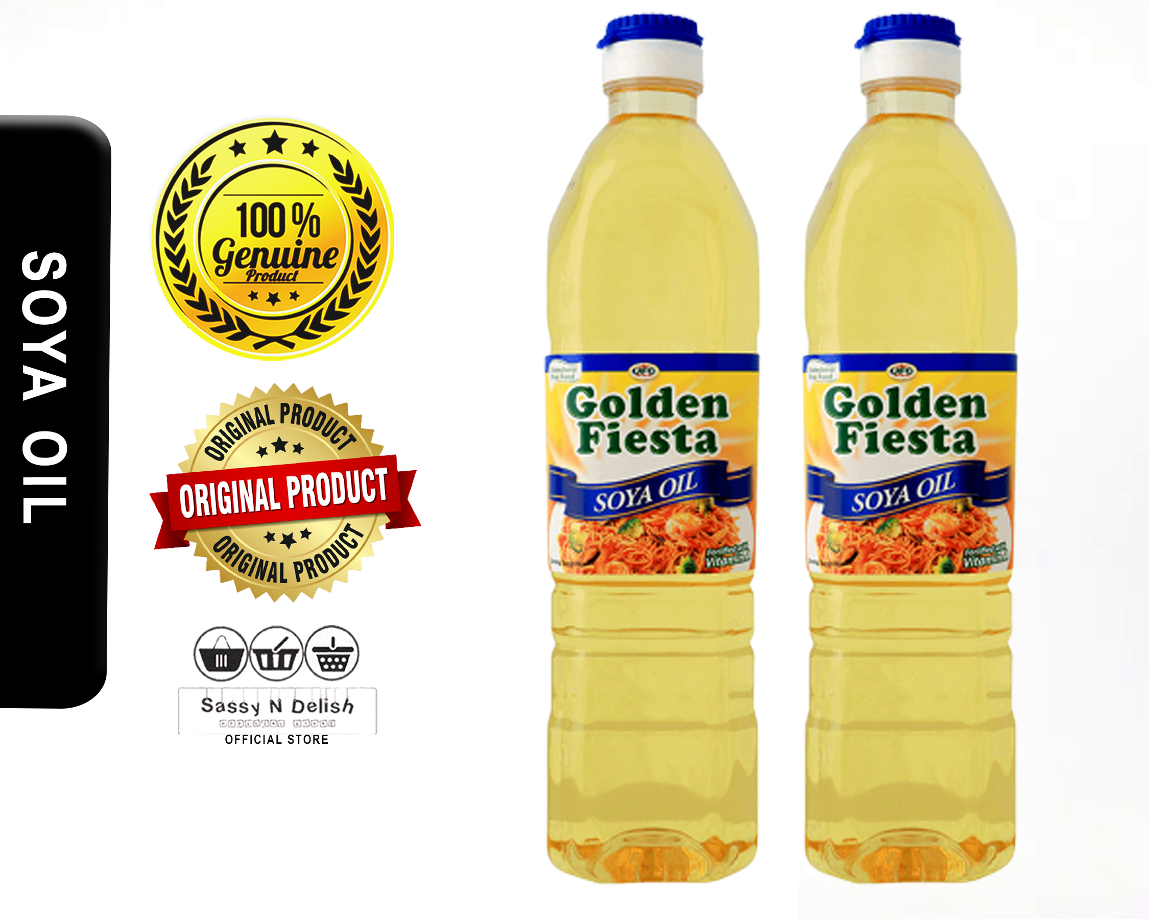 UFC GOLDEN FIESTA SOYA OIL 1L x 2 | Lazada PH