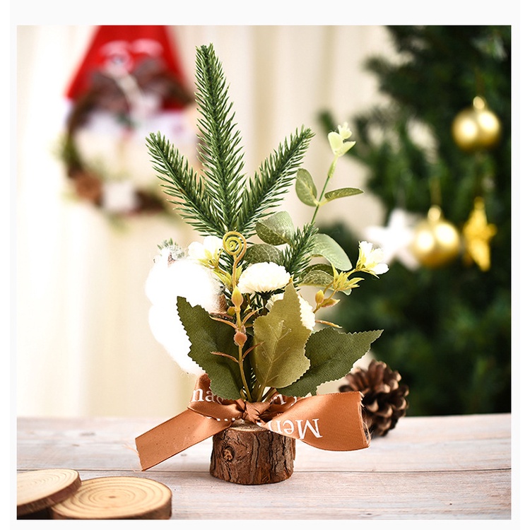 MUGE Camphor Holiday Fake Tree Branch Berry Flower Christmas Showcase ...