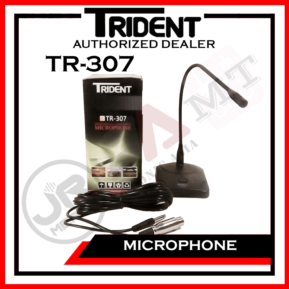 Trident (TR-307) Professional Conference Desktop Gooseneck Microphone ...