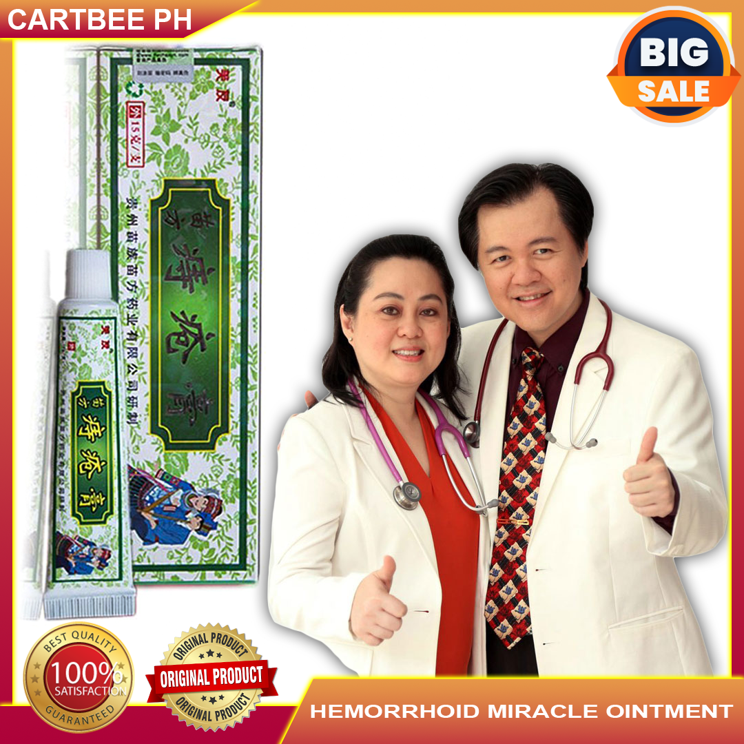 100% AUTHENTIC AND ORIGINAL Hemorrhoid Miracle Ointment Cream Almuranas ...