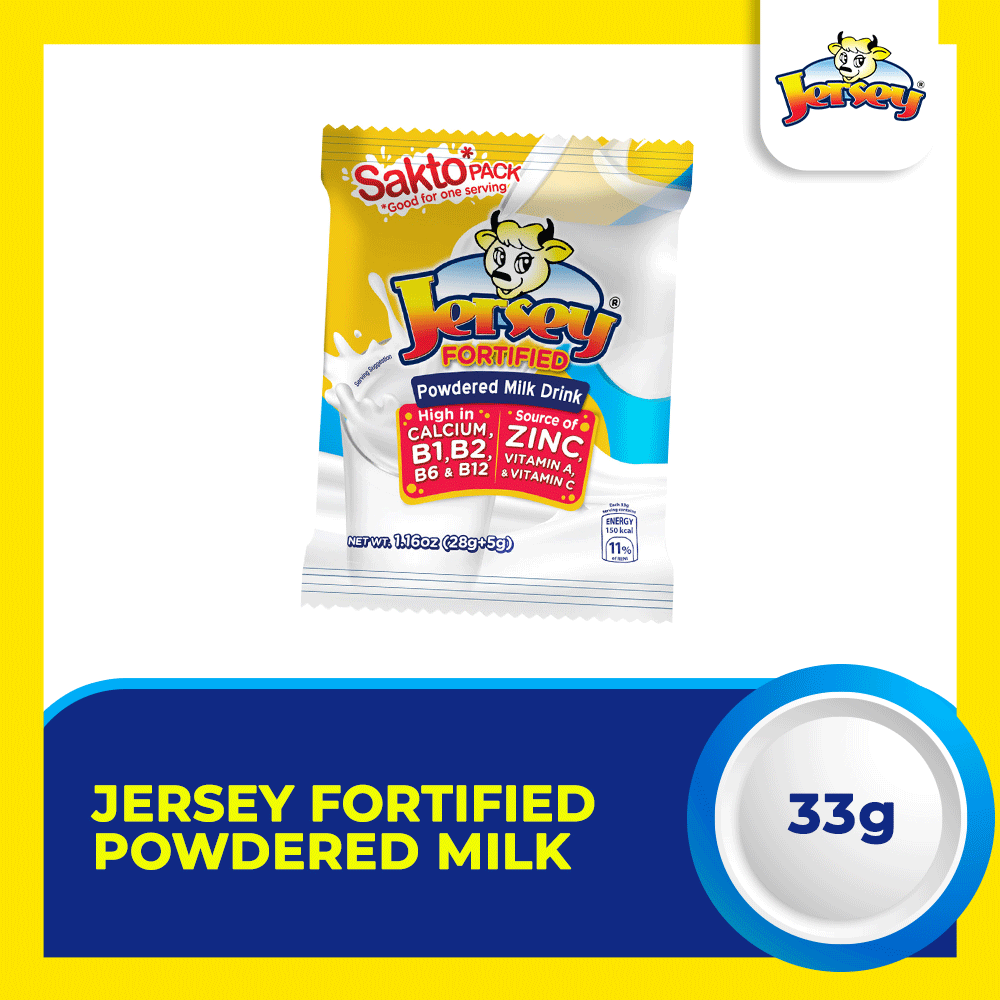 Jersey Fortified Powdered Milk 33g | Lazada PH