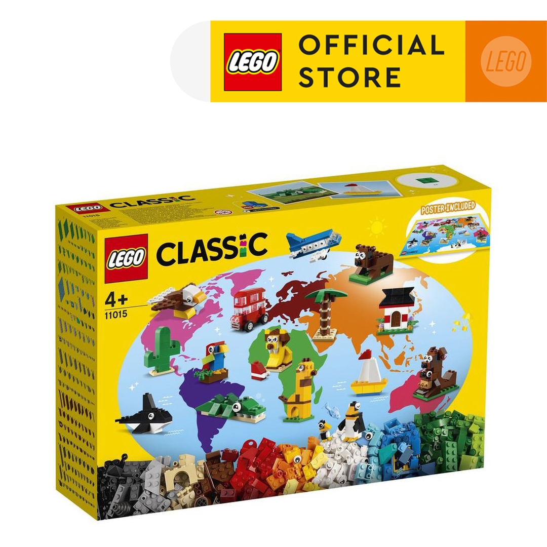 LEGO Classic 11015 Around the World (950 Pieces) | Lazada PH