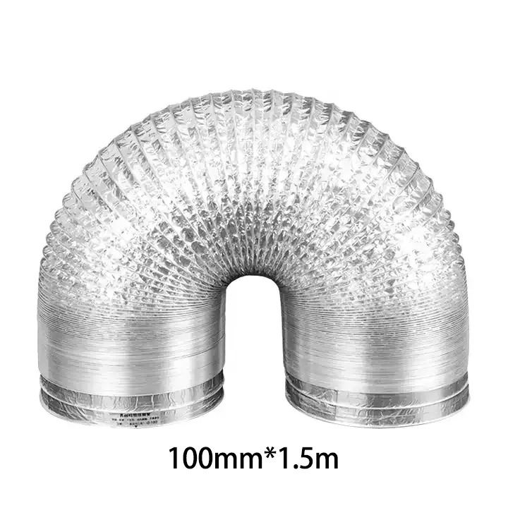 Universal Flexible exhaust Ventilator pipe Aluminum ventilator pipe ...