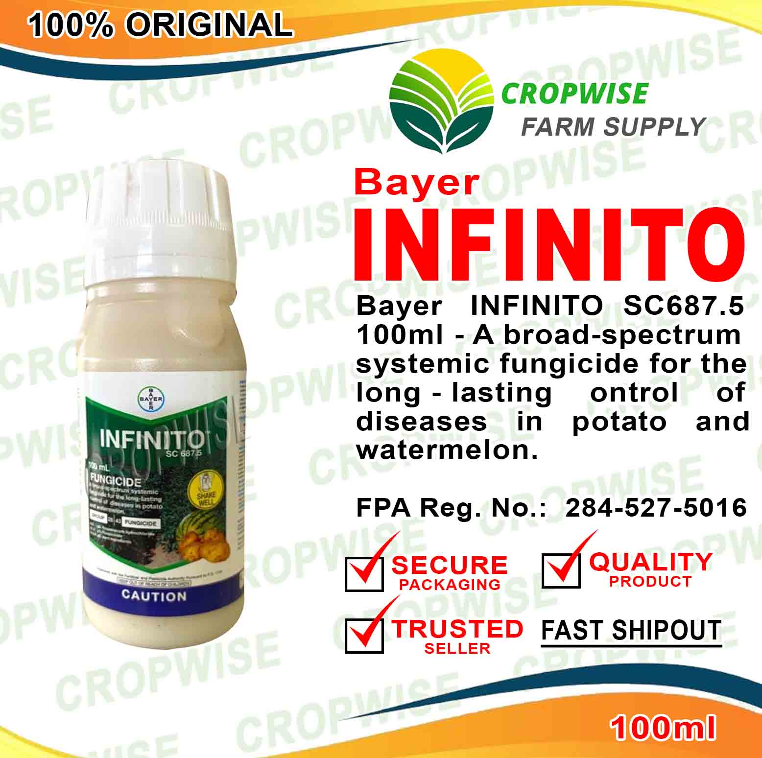 Bayer INFINITO SC687.5 100ml | Lazada PH