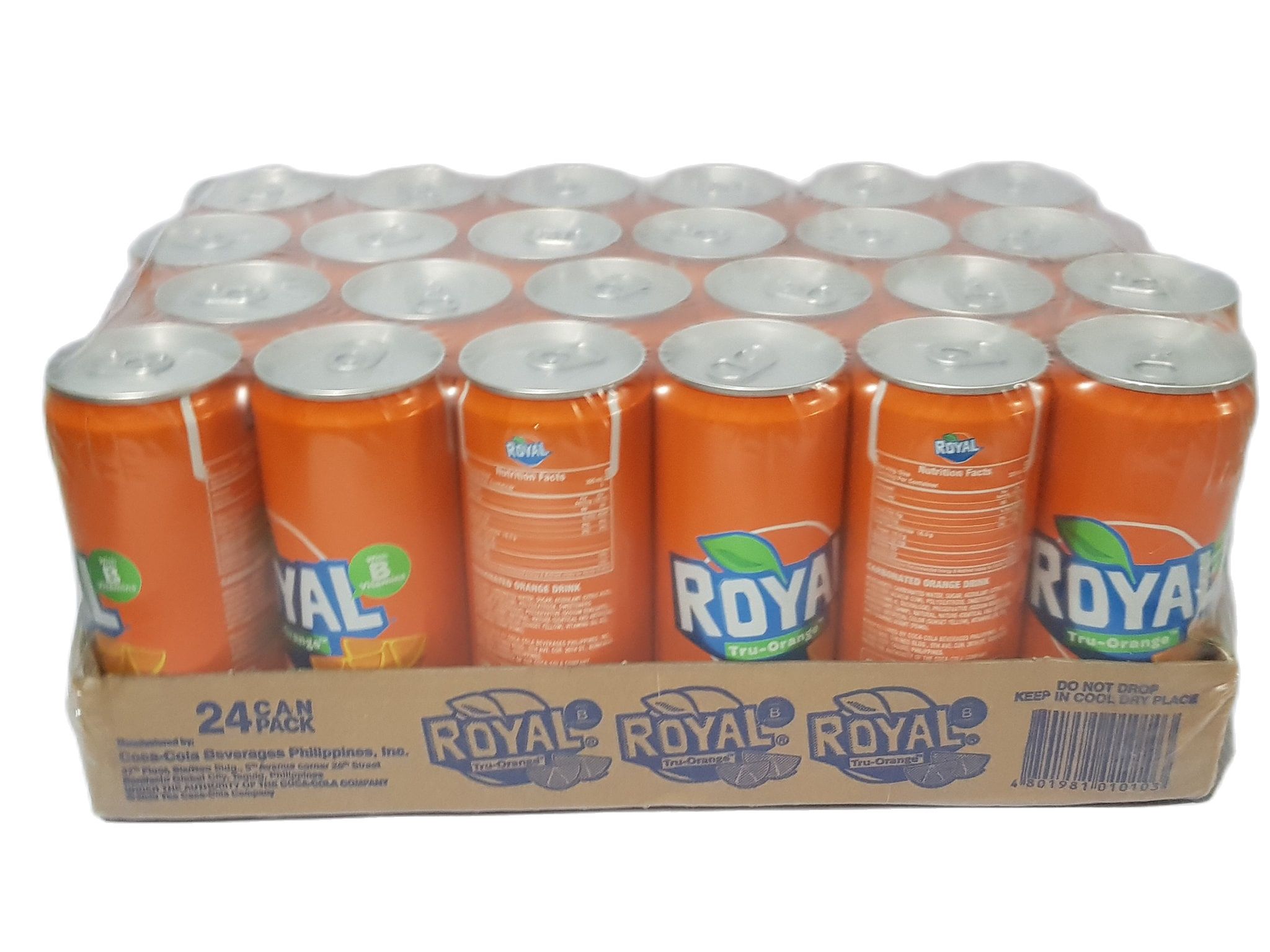 ROYAL TRU-ORANGE in CAN - Coca Cola Products - (pack of 1 case of 24 ...