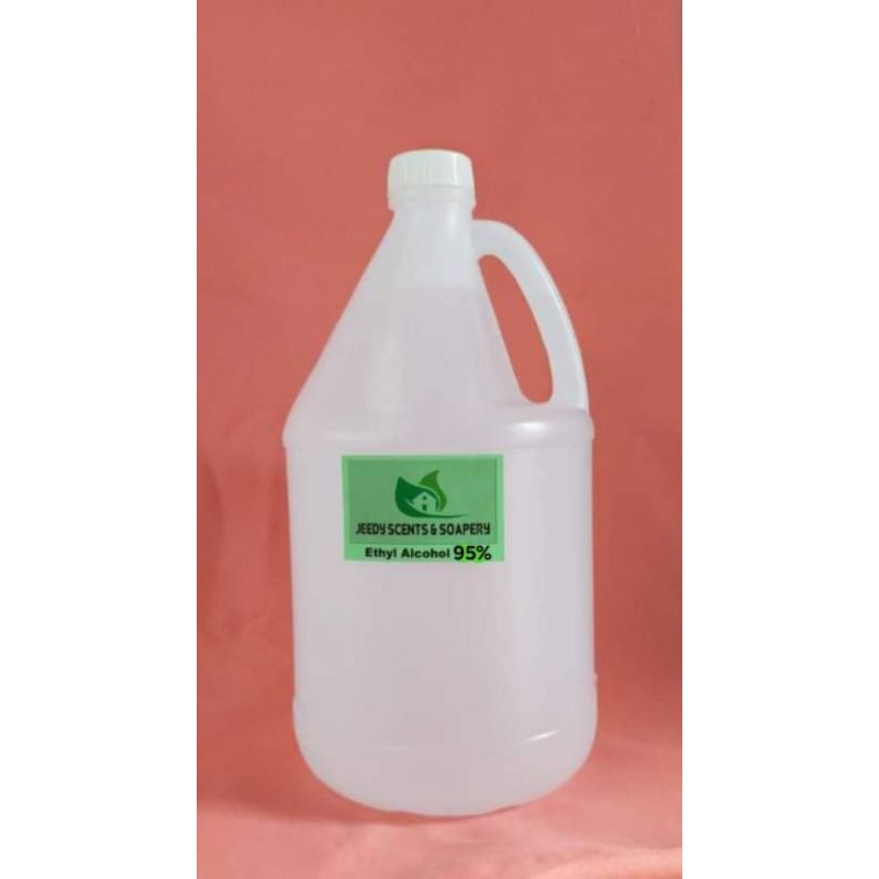 practical Ethyl Alcohol 95% (Industrial and Cosmetic Grade) 1 Gallon ...