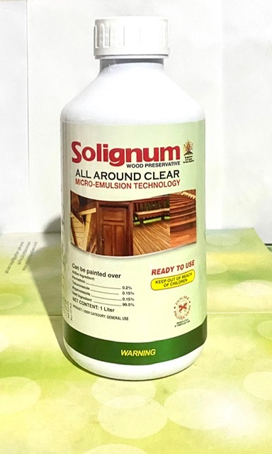 Solignum Wood Preservative All Around Clear 1 liter | Lazada PH