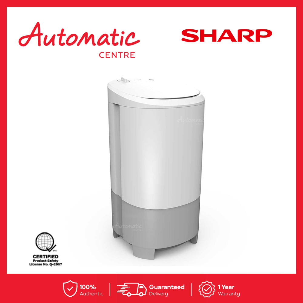 Sharp ES D9518 9.5kg Spin Dryer Plastic Body with Rust Proof | Lazada PH
