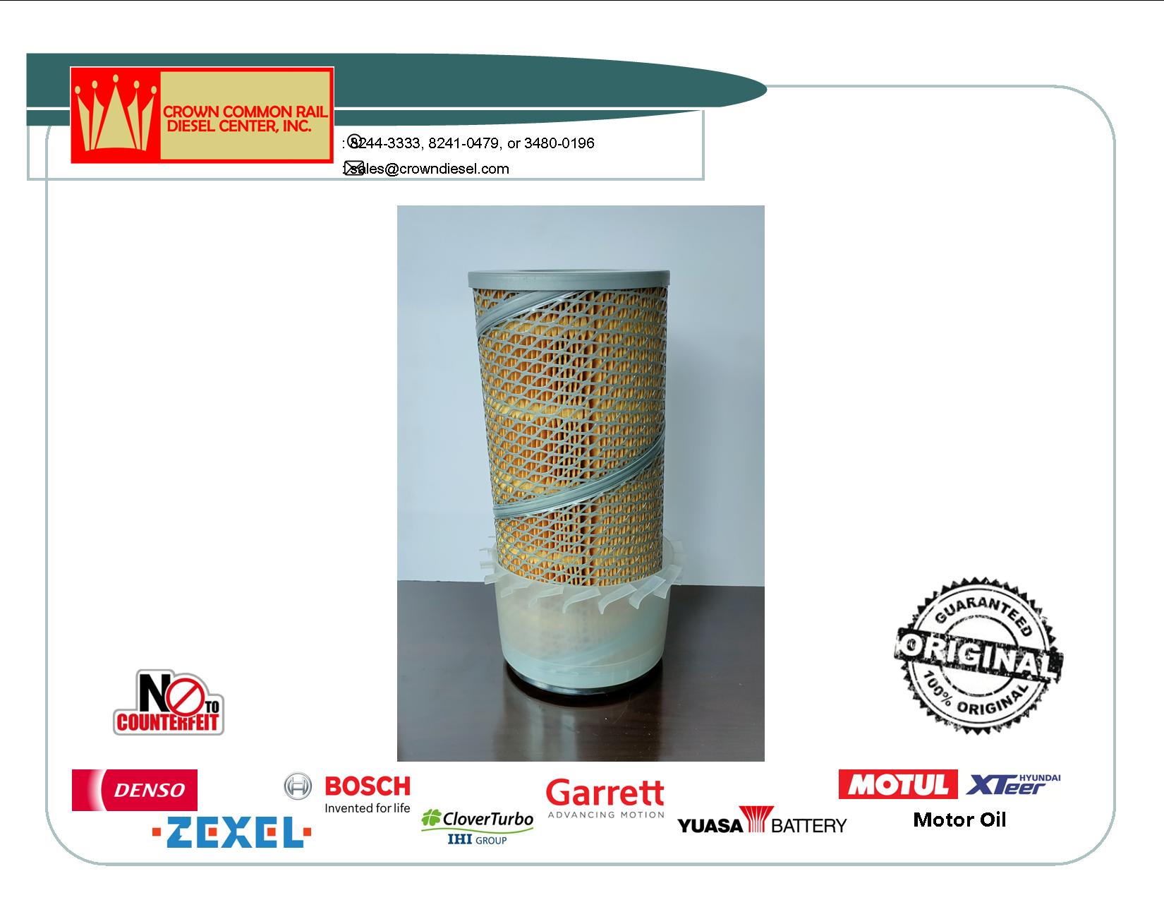 Original BOSCH Air 933 Filter for MITSUBISHI L200 / L300 / Pajero 2.5 ...