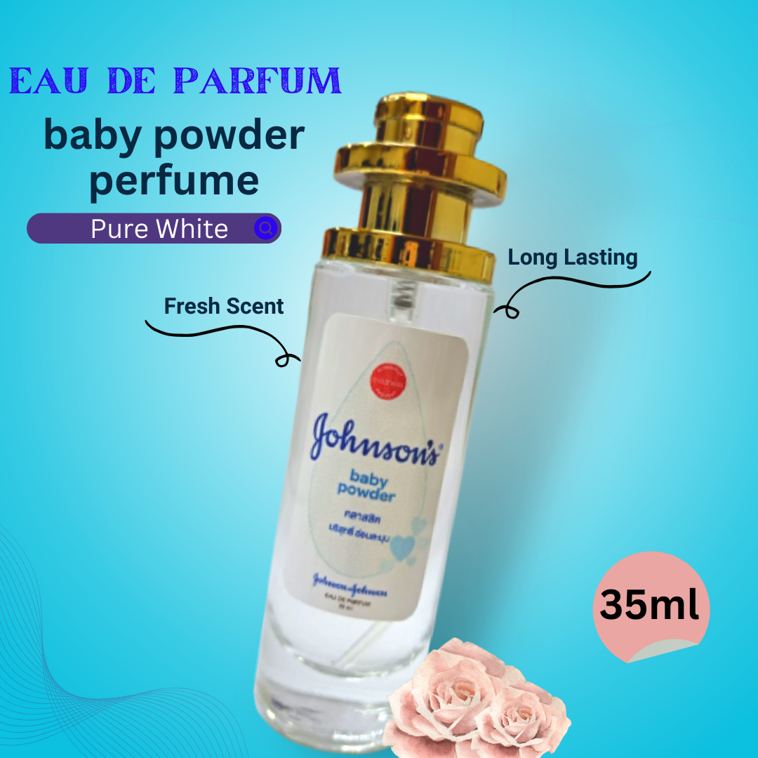 JOHNSON'S BABY POWDER FRAGRANCES PERFUME SPRAY 35mL (Original, Bedtime ...