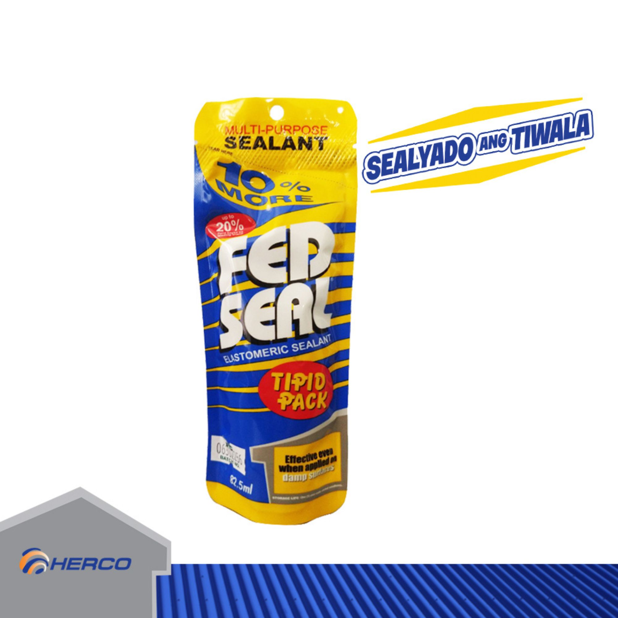 FEDSEAL Tipid Pack Elastomeric Sealant 82.5ML | Lazada PH