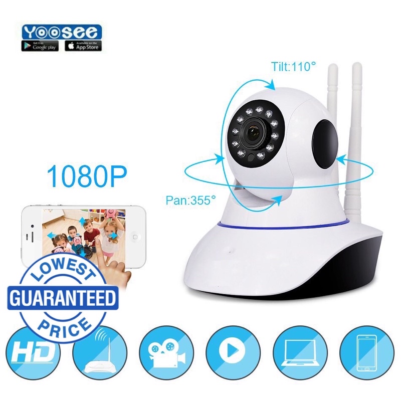 Smart CCTV camera Wifi morui Yoosee WIFI Wireless HD Home CCTV Camera ...