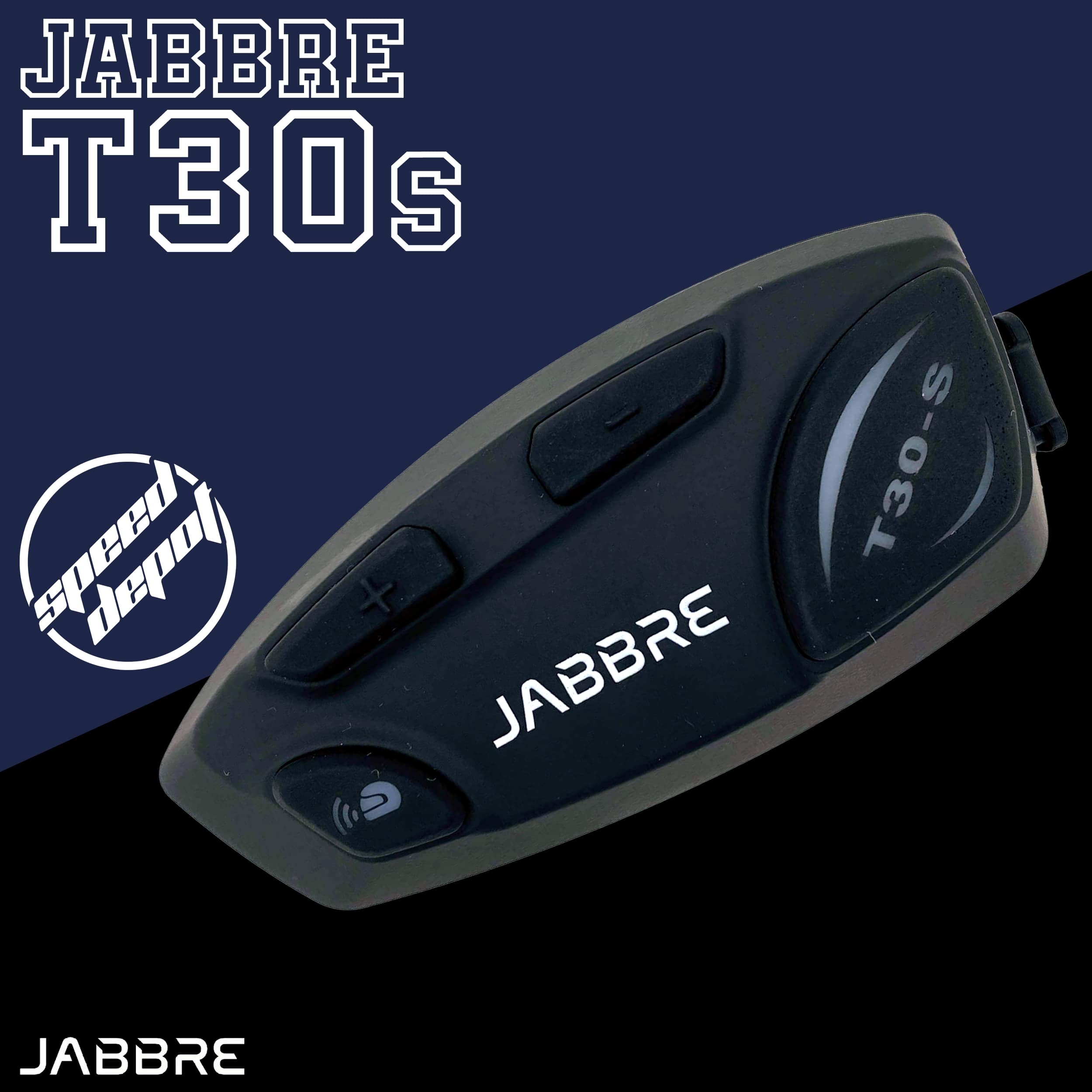 JABBRE T30-S Motorcycle Intercom | Bluetooth 5.0 (Speed Depot) | Lazada PH