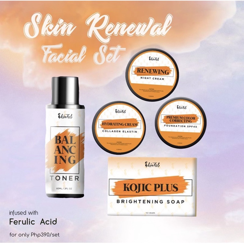 OOa(NEW Packaging Rejuv Set)Skin Renewal Facial Set Php380 | Lazada PH