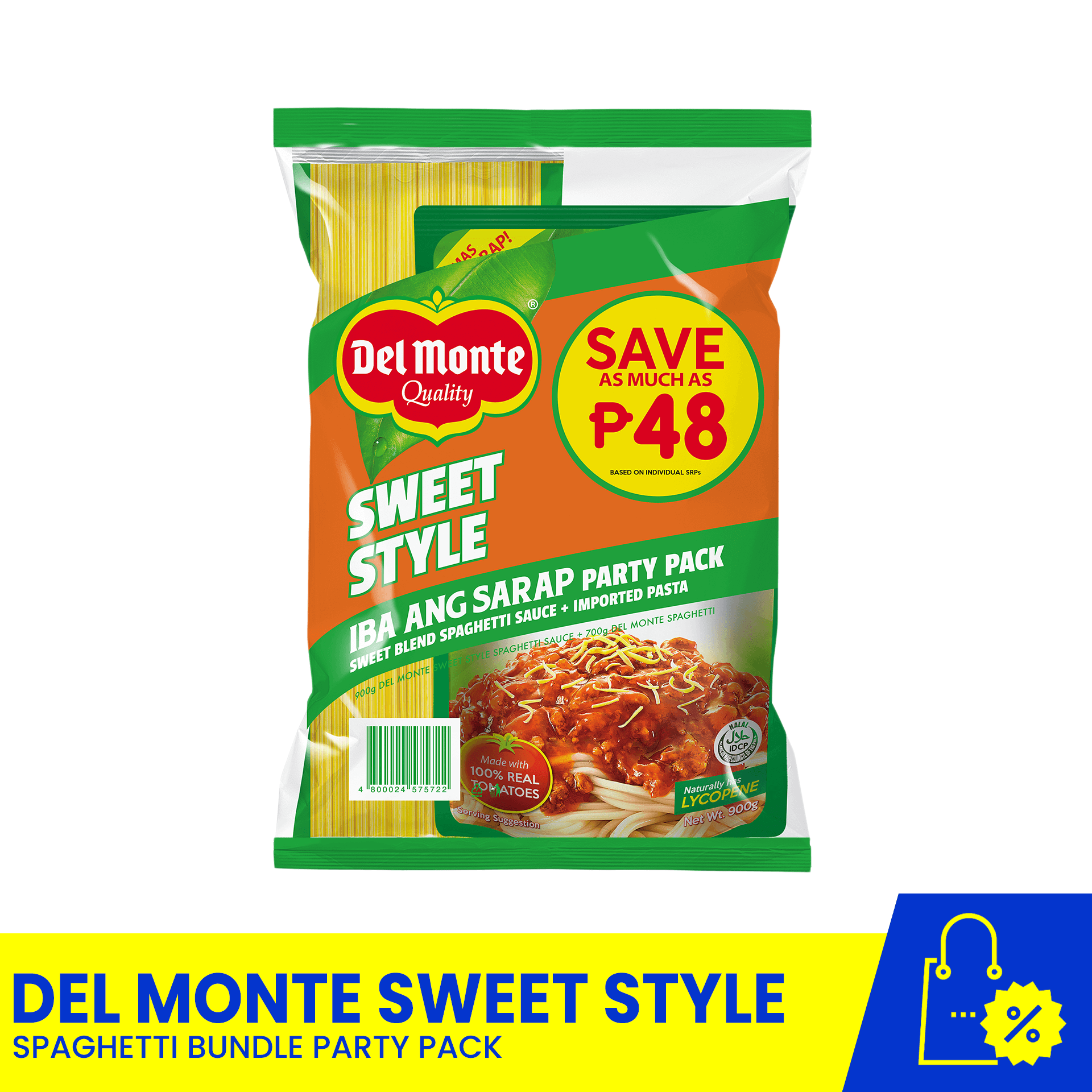 DEL MONTE Sweet Style Spaghetti Party Pack, pasta sauce, noodles sauce ...