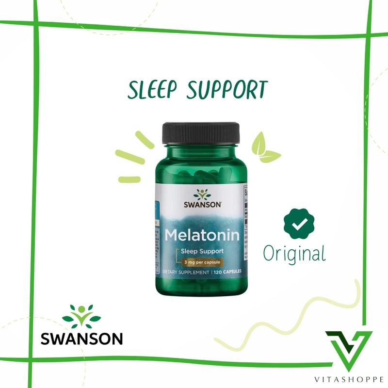 Swanson Melatonin 3 mg 120 Capsules | Lazada PH
