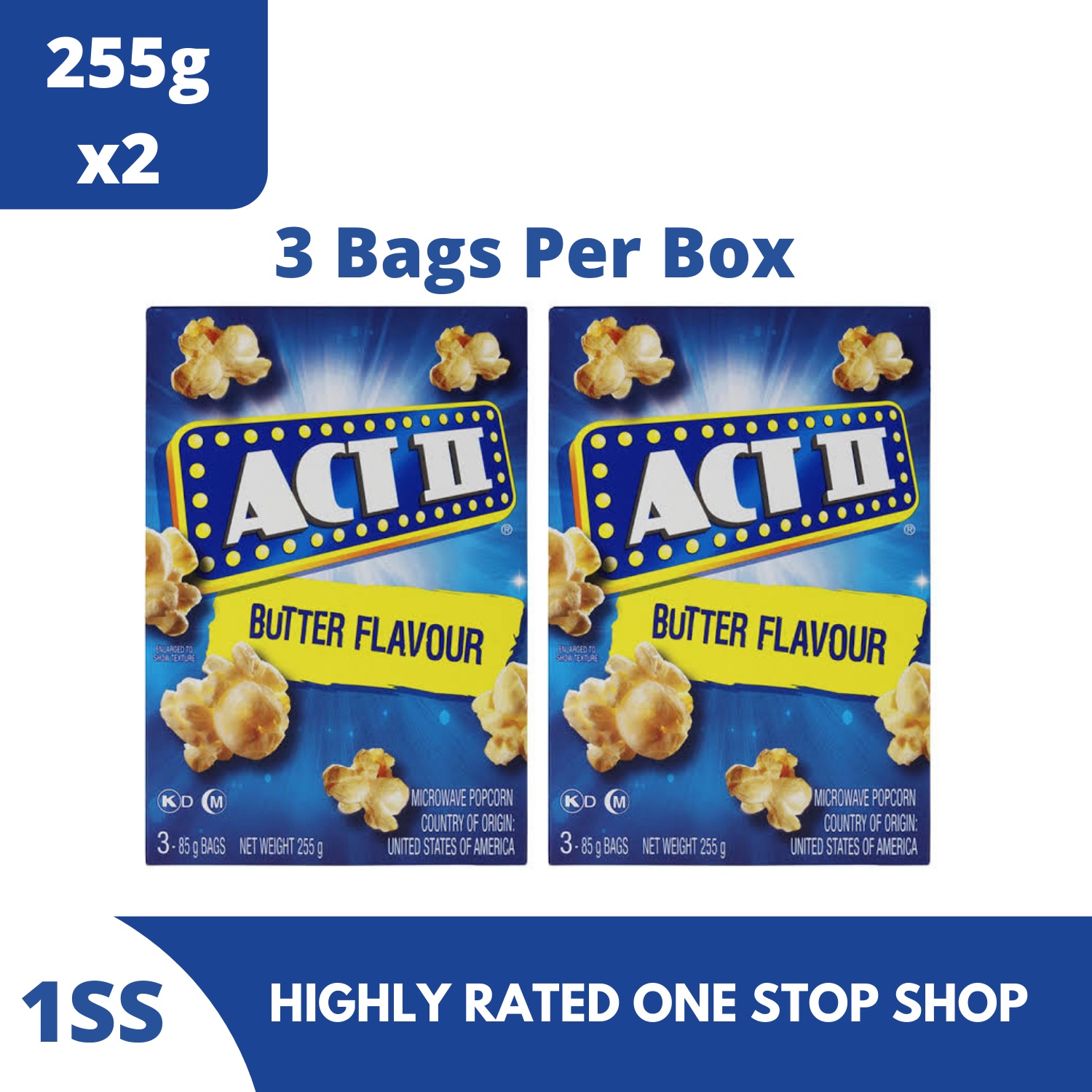 Act II Butter Popcorn 255g x 2 | Lazada PH