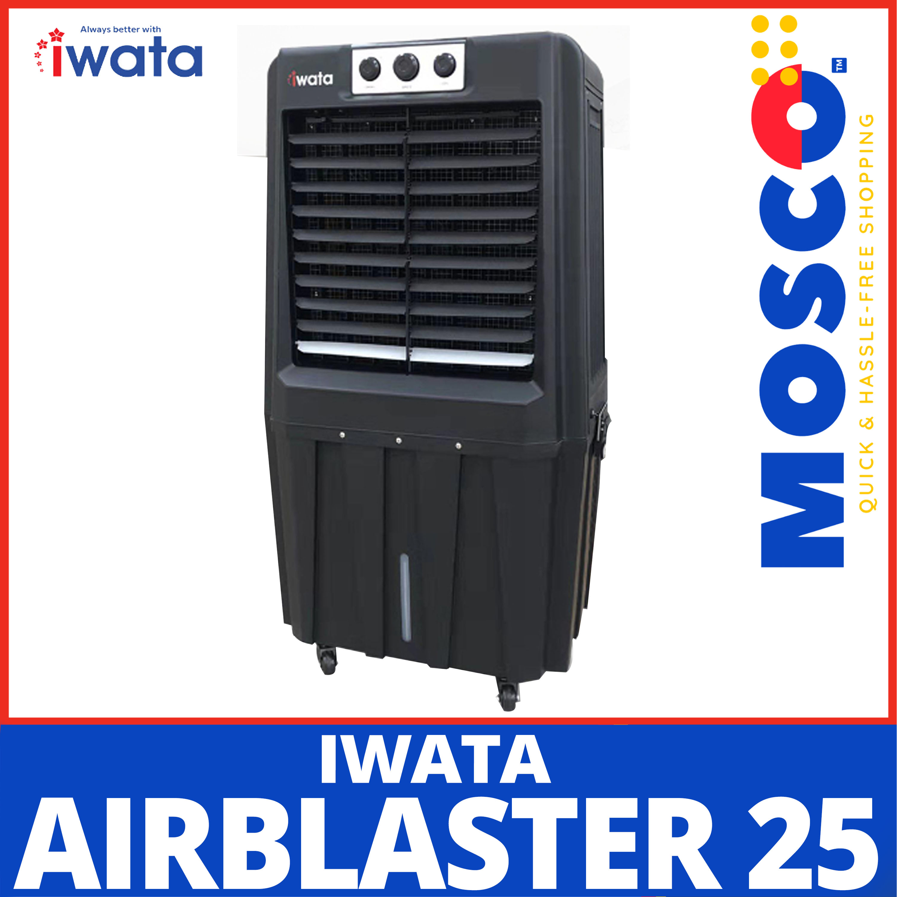 Iwata Airblaster 25 l Air cooler | Lazada PH