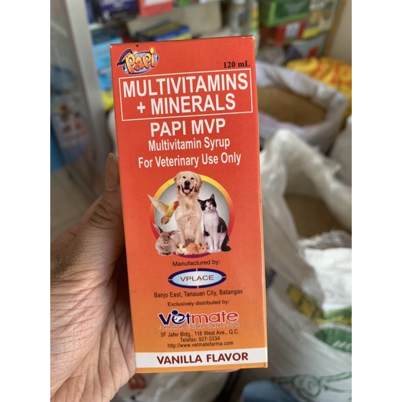 Papi MVP Multivitamins + Minerals 120 mLbIu | Lazada PH