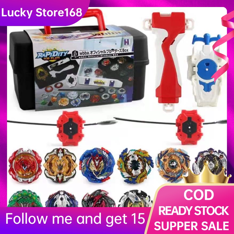 *COD* 12 Styles Bayblades Metal Fusion Beyblades Set Storage Box Top ...