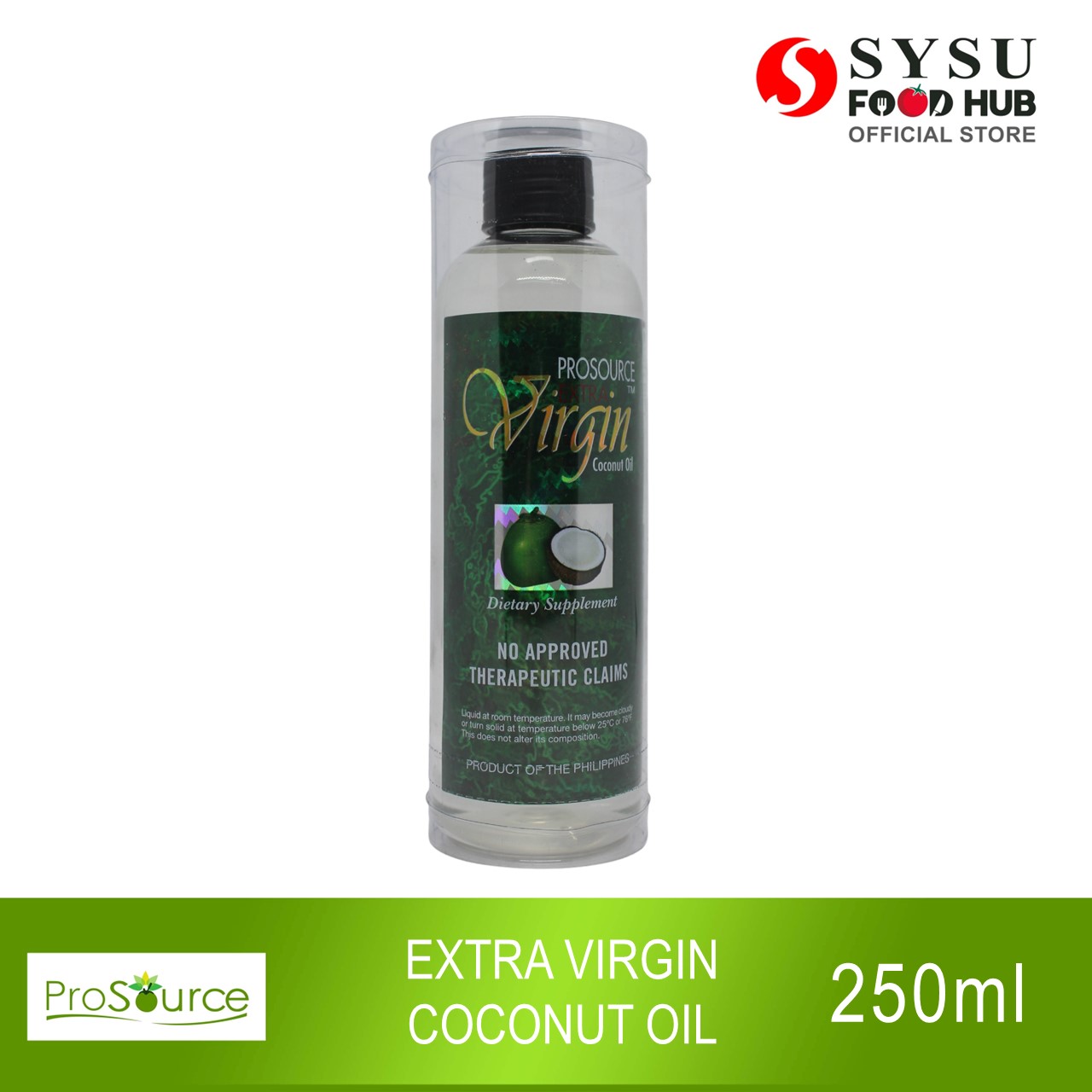 ProSource Extra Virgin Coconut Oil 250ml | Lazada PH