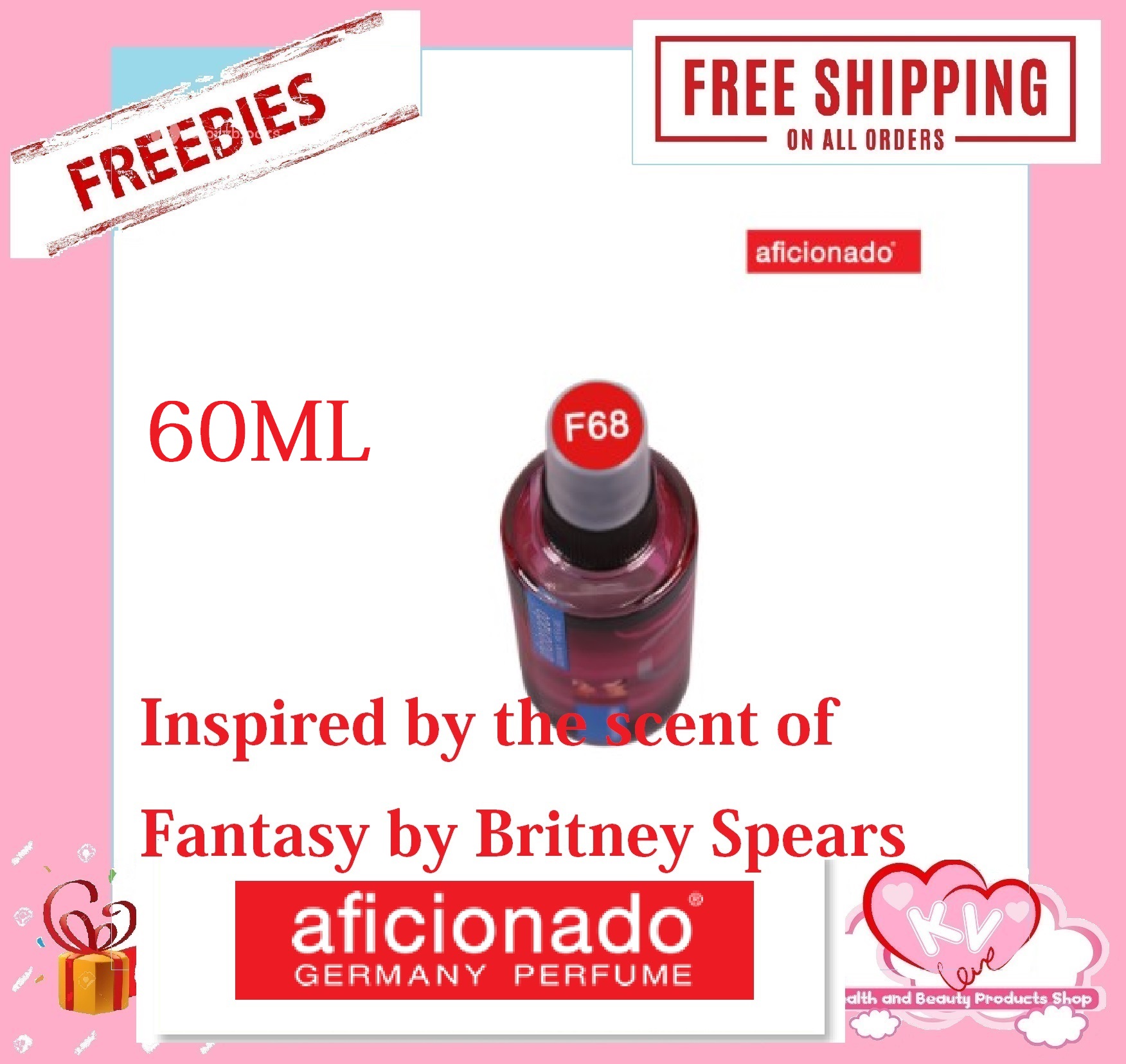 Aficionado F68 60ml Eau De Parfum for Women (Perfume) | Lazada PH