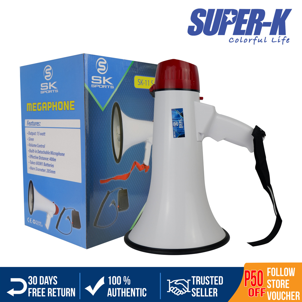 Super-K 11 Handheld Megaphone x 1 pc | Lazada PH