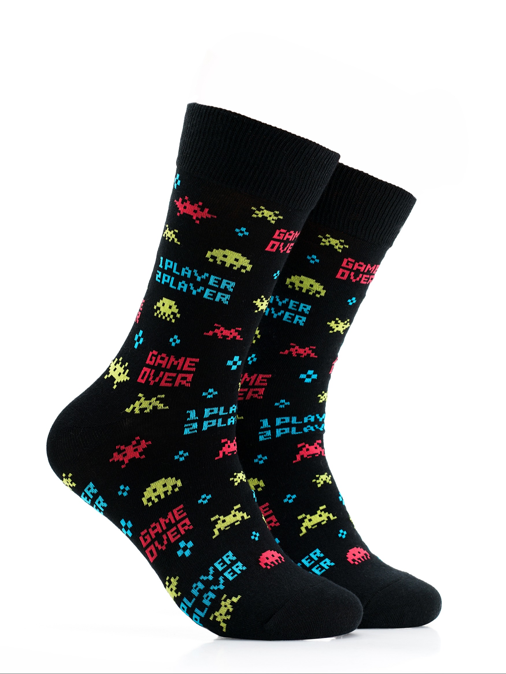 Iconic Socks Video Game Pattern Crew length Office Formal Socks | Lazada PH