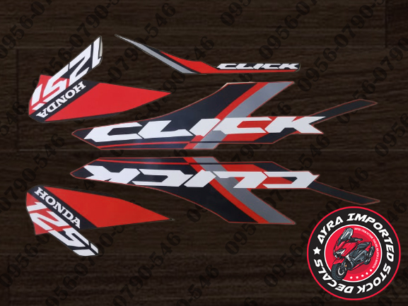 HONDA CLICK V2 Stock Decal/Sticker | Lazada PH