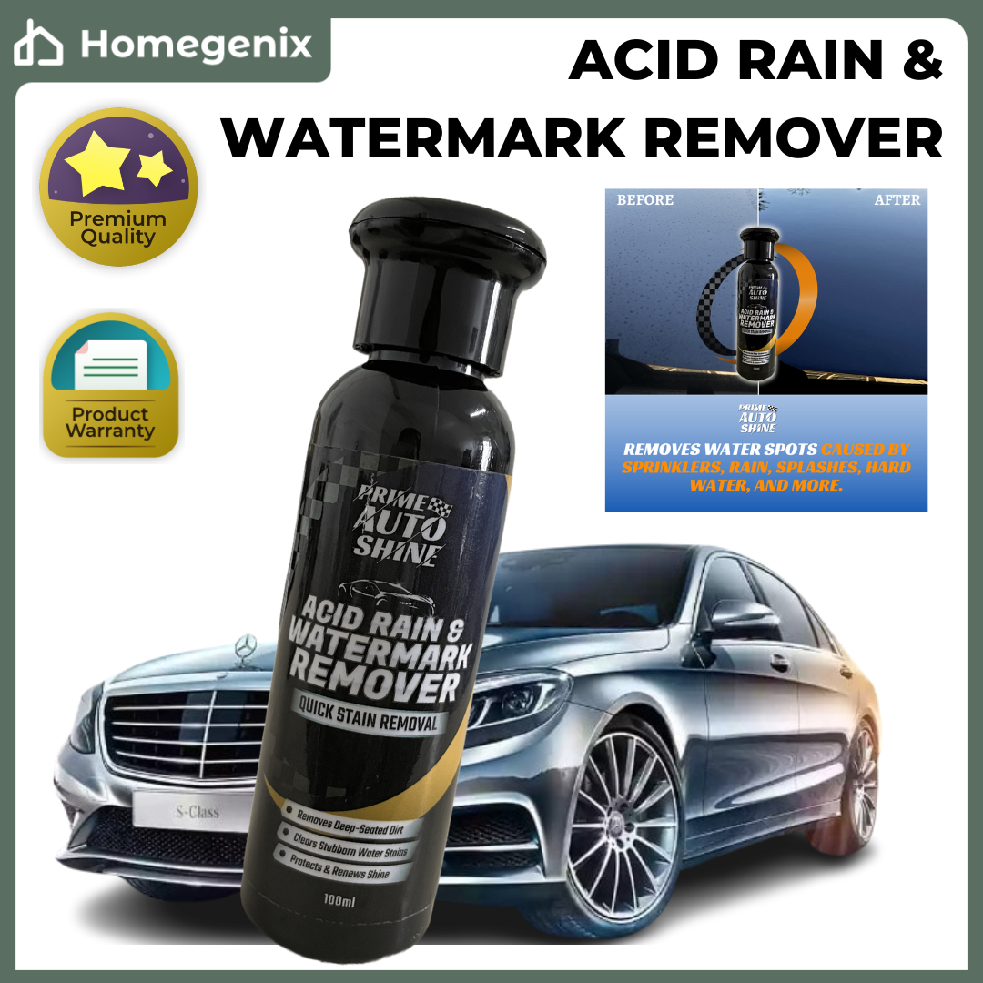 Acid Rain & Watermark Remover 100ml (with free microfiber towel ...