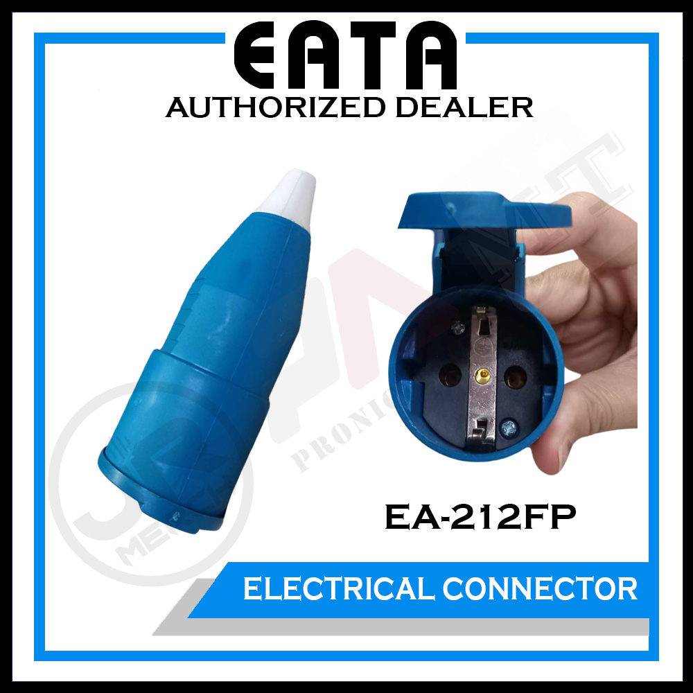 Eata IP44 Female Plug 2 Pin Socket Electrical Connector 16 Ampere (EA ...