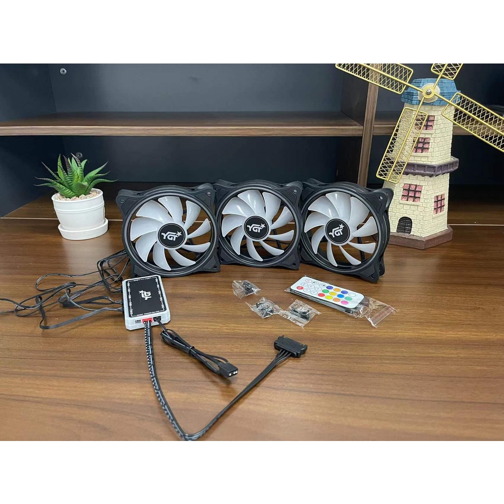 Explosive models Brand new YGT ARGB FAN 3 IN 1 KIT Romantic Series ...