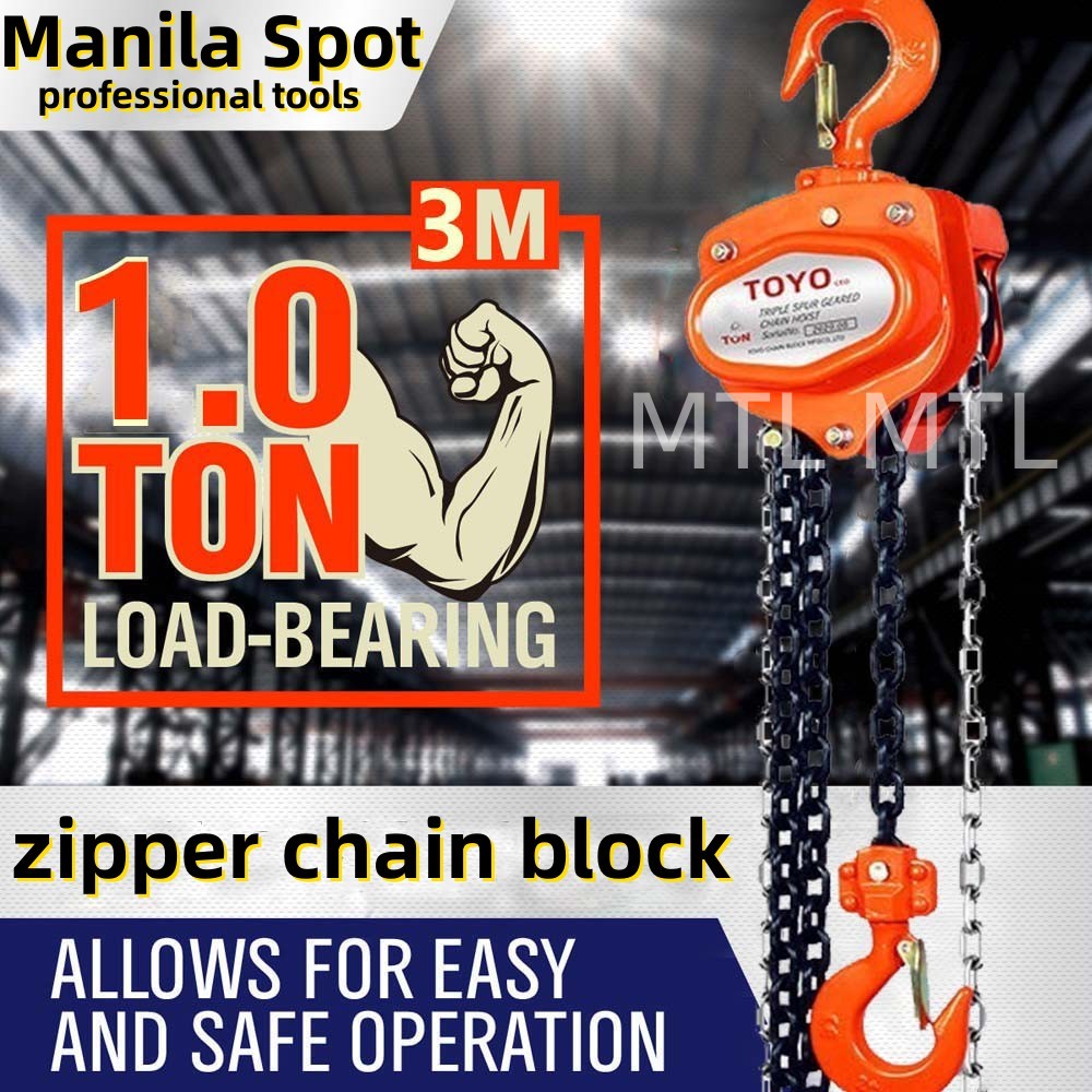 TOYO Chain Block 1 TON x 3 meters 2 TON x 3 meters 3 TON x 3 meters ...