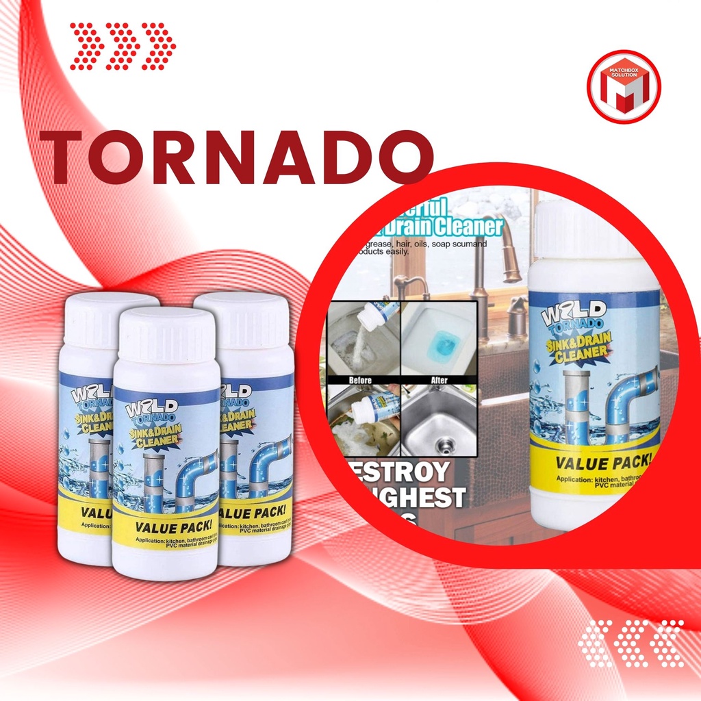 snap up Original Wild Tornado Powerful Sa Mga Baradong CR at Lababo Pang Tanggal Bara | Lazada PH