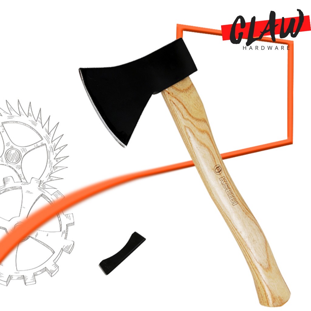 CLAW Axe with Wooden Handle 600g | Lazada PH
